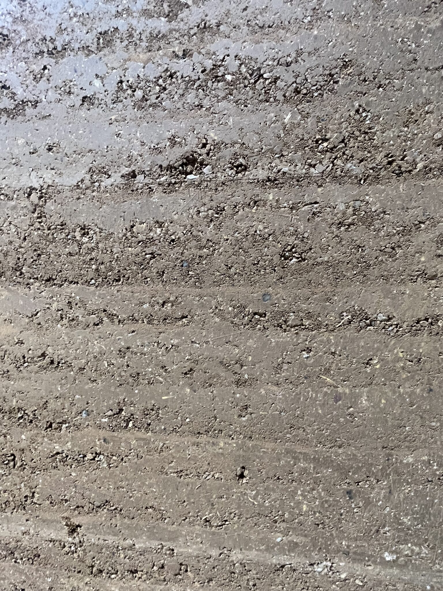 Stampflehmwand als Fertigteil - Lücking - Ziegel und Beton